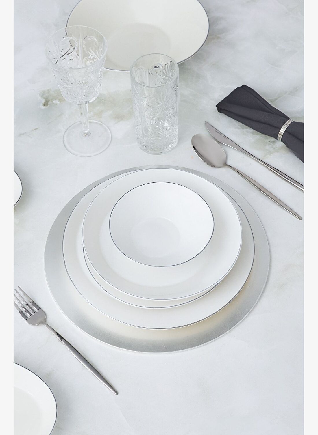 Karaca X Hussein Chalayan Stream Bone Sun Path 59 Parça 12 Kişilik ...