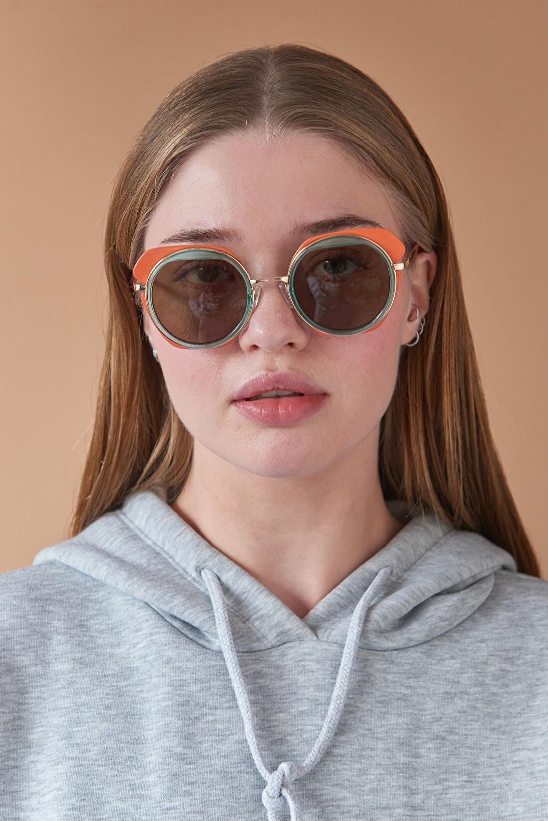 Davy Gold Orange Green Güneş Gözlüğü - 15233580 | Boyner