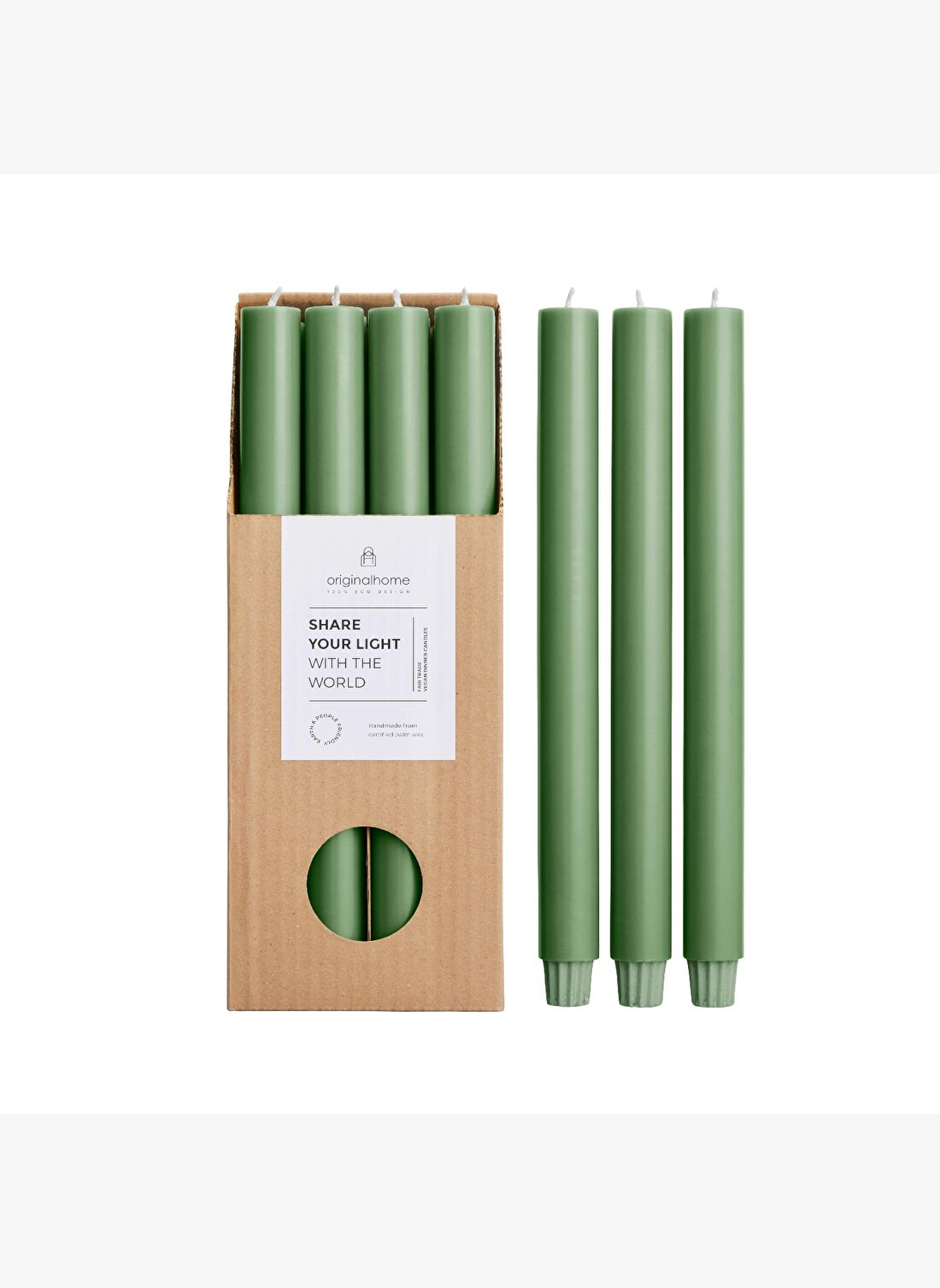 The Mia Şamdan Mumu Matcha 30 Cm - 15775988 | Boyner