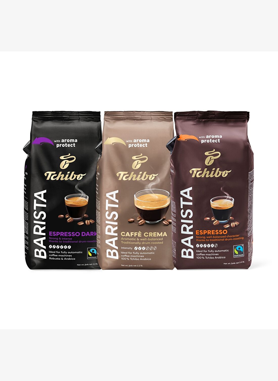 Tchibo Barista Çekirdek Kahve Tanışma Paketi 3X1000g - 15796928 | Boyner