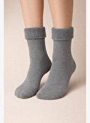 Kadın Havlu Soket Çorap Kahverengi - 15783702 | Boyner