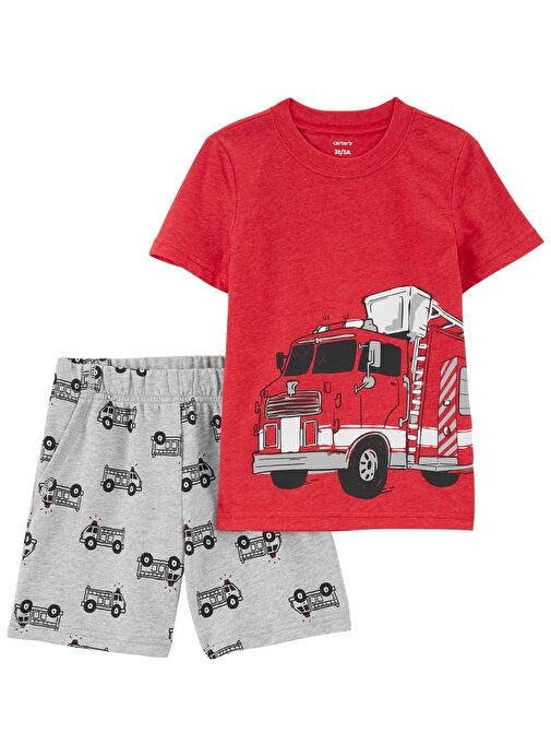 Erkek Bebek Şortlu Set 2'Li Paket - 15531041 | Boyner