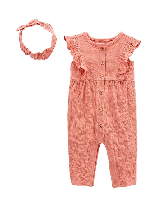 Kız Bebek Tulumlu Set - 15528003 | Boyner