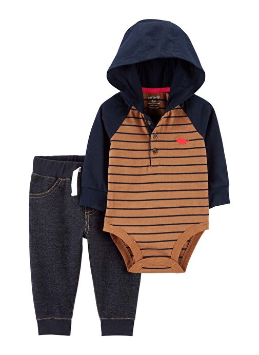 Erkek Bebek 2'Li Alt Üst Set - 15519246 | Boyner