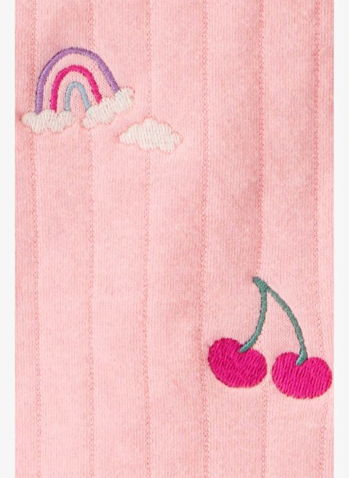 Kız Bebek Pembe Yelekli Set - 15700479 | Boyner