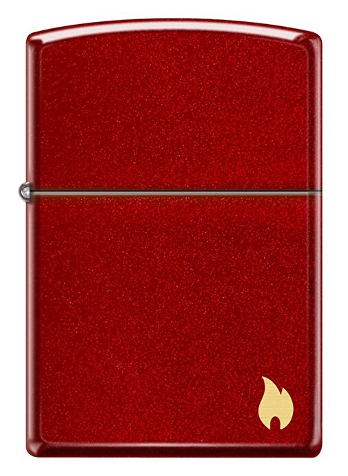 Zippo Metallic Red Flame Design Çakmak - 15468042 | Boyner