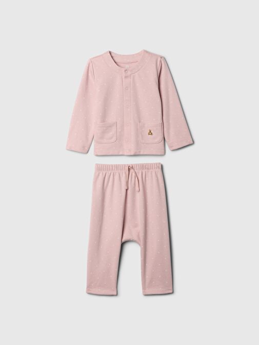 Brannan Bear İşlemeli Vintage Soft Outfit Set - 15366760 | Boyner