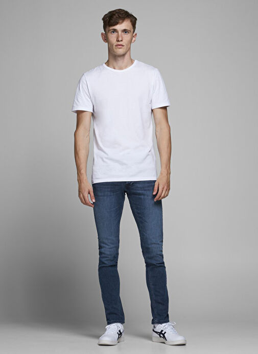 Jack & Jones Erkek Dar Paça Slim Fit Denim Pantolon 12173407 - 957029 ...