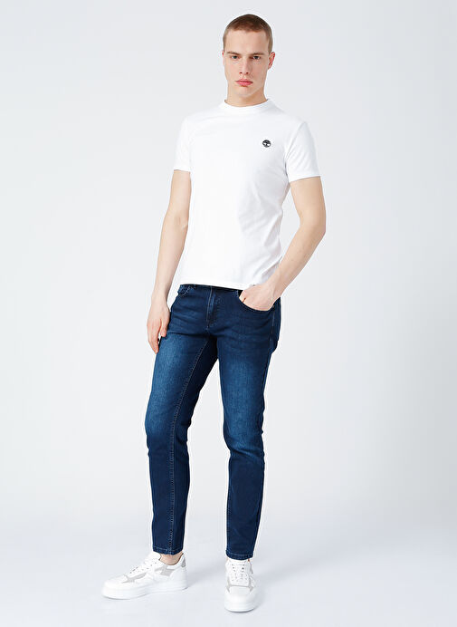 Timberland Tb0a2bpr1001 Ss Dunstan River Beyaz O Yaka Regular Fit ...