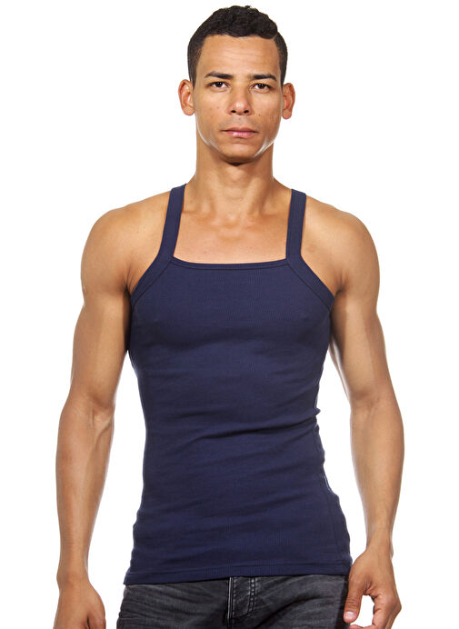 Darkzone Lacivert Erkek İç Giyim Atlet Darkzone Kaşkorse Askılı E ...