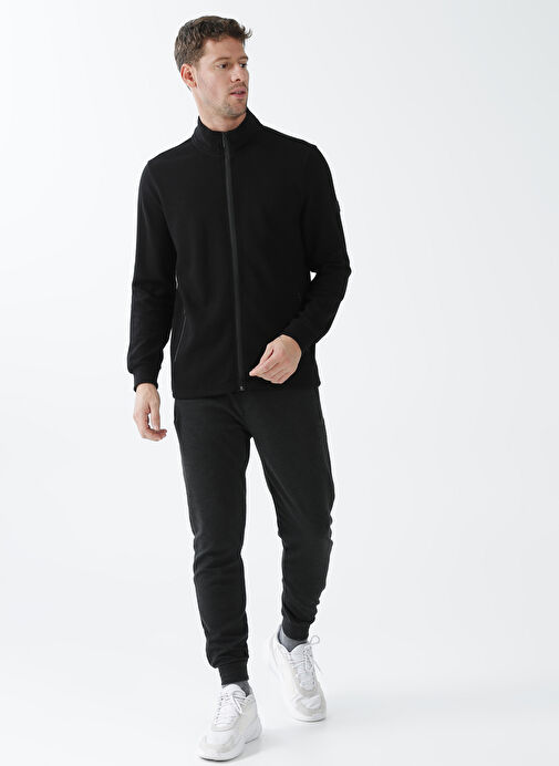 Fabrika Sports Lastikli Bel Standart Antrasit Melanj Erkek Eşofman Altı ...