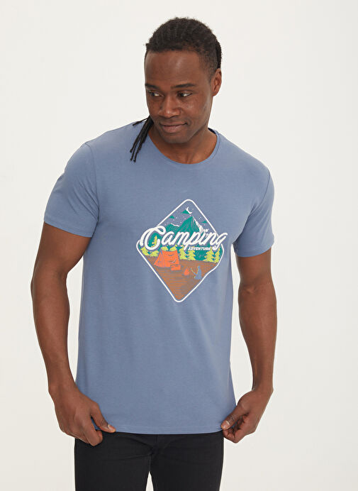 The Crow Bisiklet Yaka Baskılı Siyah Erkek T-Shirt Tc7048 - 1293461 ...