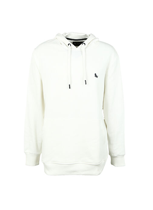 The Crow Kapüşon Yaka Ekru Erkek Sweatshırt Tc2910baskili - 1363026 ...