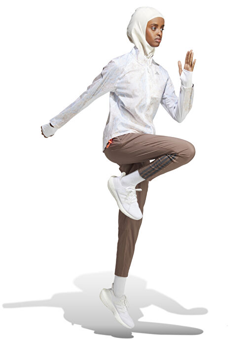 Adidas Normal Beyaz Kadın Ceket Hm4320 Fast Jkt Aop - 1411490 | Boyner