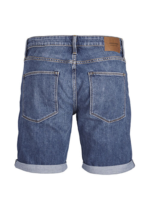 Jack & Jones 12236116_Jjirick Jjevan Shorts Am 3 Mavi Erkek Normal Bel ...