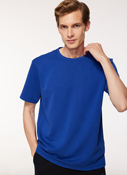 Fabrika Bisiklet Yaka Düz Saks Erkek T-Shirt F3wm-Tst128 - 1656201 | Boyner