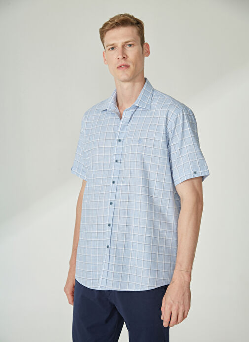 Beymen Business Beyaz - Lacivert Erkek Gömlek 4B2023200111 - 1662035 ...