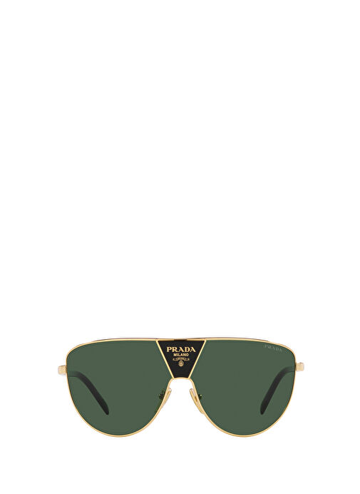 Prada Pr 69Zs Dikdörtgen Altın Erkek Güneş Gözlüğü - 1711510 | Boyner
