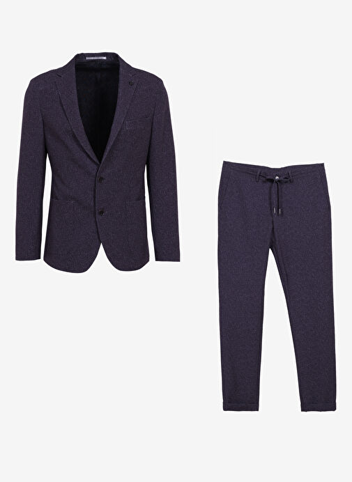 Beymen Business Normal Bel Slim Fit Bordo Erkek Takım Elbise ...