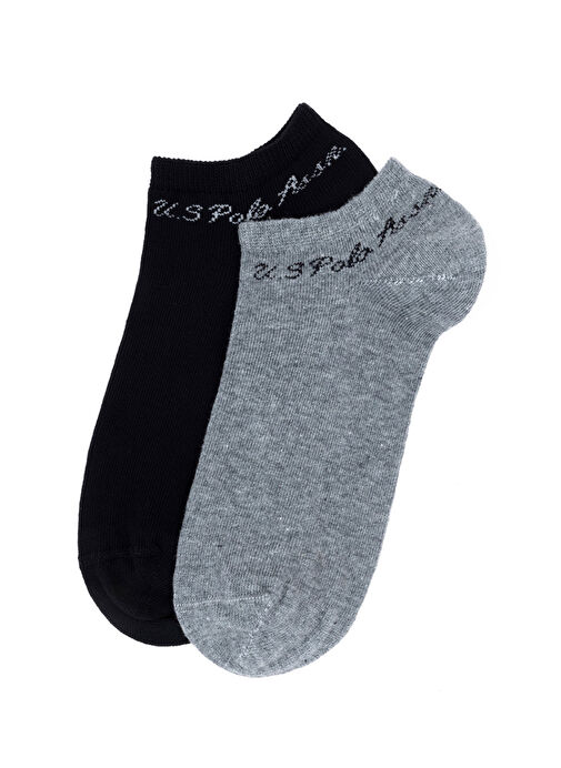 U.S. Polo Assn. Gri Kadın Çorap Cora - 1739350 | Boyner