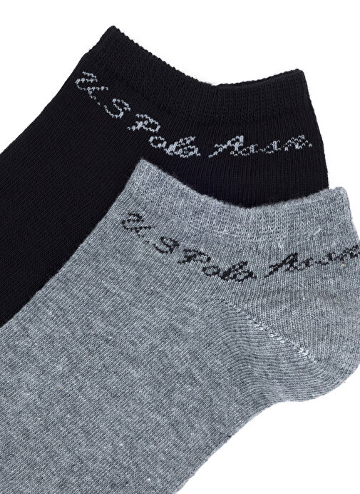 U.S. Polo Assn. Gri Kadın Çorap Cora - 1739350 | Boyner