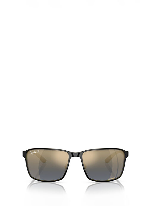 Ray-Ban Chromance Rb3721ch Köşeli Siyah Unisex Polarize Güneş Gözlüğü ...