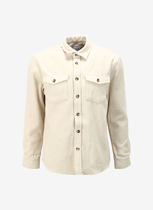 Sseinse Slim Fit Gömlek Yaka Bej Erkek Gömlek Ci905ss - 1760596 | Boyner