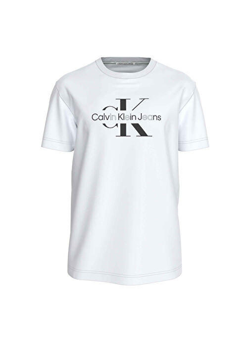 Calvin Klein Jeans Baskılı Beyaz Erkek T-Shirt J30j325190yaf - 1782008 ...