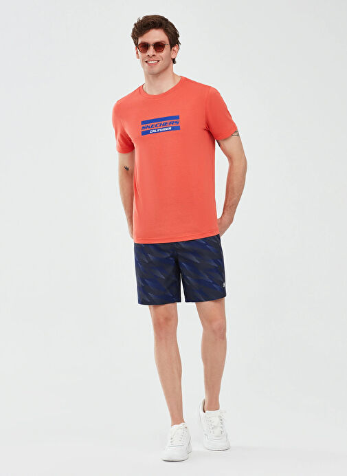 Skechers S241112-001 Swimwear M 7 Inch Swims Siyah Erkek Lastikli Bel ...