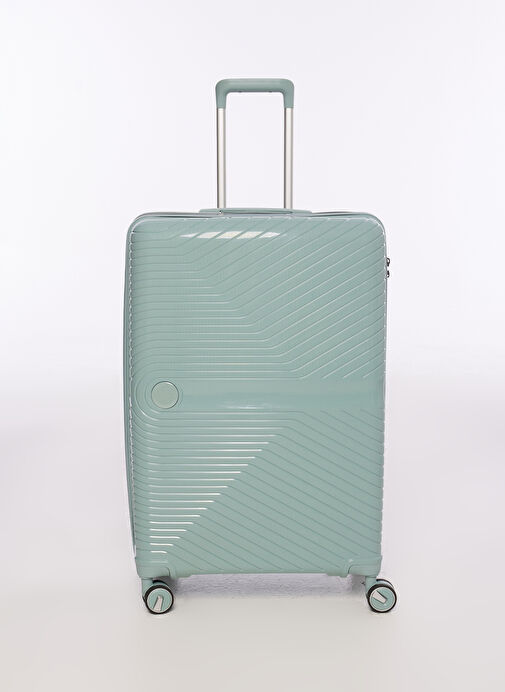 Fabrika Mavi Unisex Çekçekli Sert Valiz Fab-5239 Büyük - 1784530 | Boyner