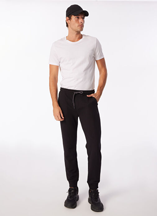 U.S. Polo Assn. Normal Bel Slim Fit Siyah Erkek Eşofman Altı ...