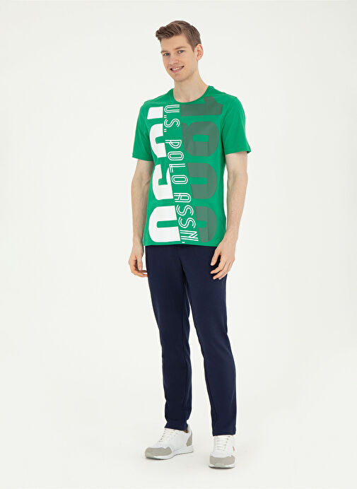 U.S. Polo Assn. Normal Bel Slim Fit Lacivert Erkek Eşofman Altı ...