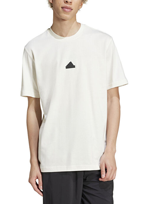 Adidas Iw2686 Ce Circle T Beyaz Erkek Yuvarlak Yaka Normal Kalıp T ...