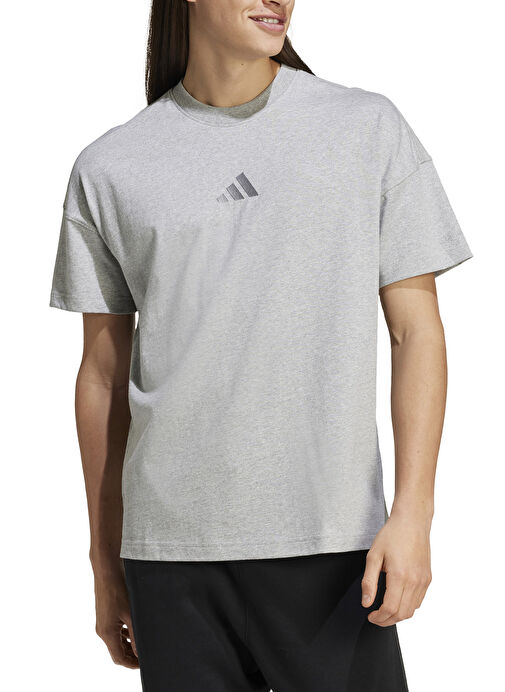 Adidas Iy4138 M A Szn T Gri Erkek Yuvarlak Yaka Normal Kalıp T-Shirt ...