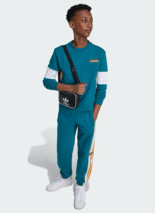 Adidas Yeşil Kız Çocuk Düz Sweatshirt Iw6013-Crew - 15236911 | Boyner