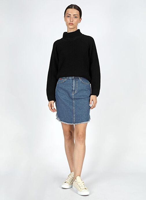 Lee Cooper Mavi Kadın Normal Etek 251 Lcf 126003 Maria Denim - 15193528 ...