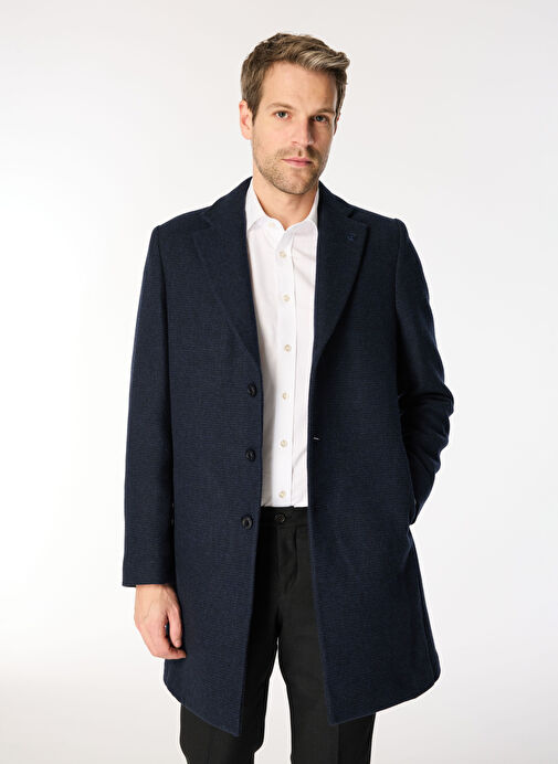Beymen Business Lacivert Erkek Standart Palto Bbe052510024_Palto ...