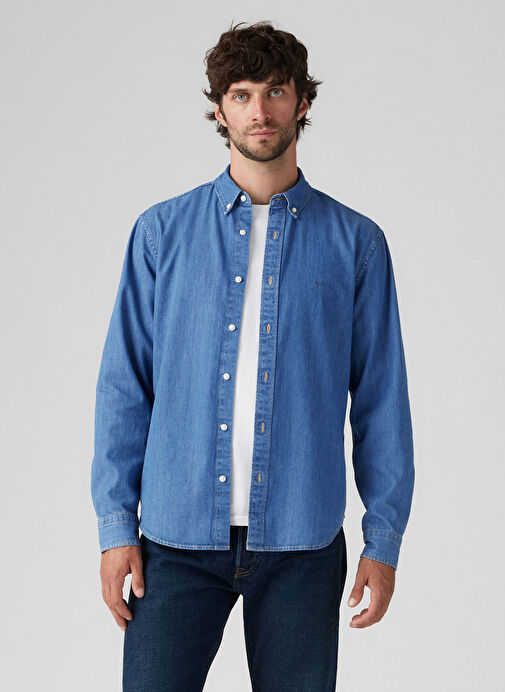Levis Authentic Button Down Wo Mavi Erkek Gömlek A7210-0025 - 15369403 ...