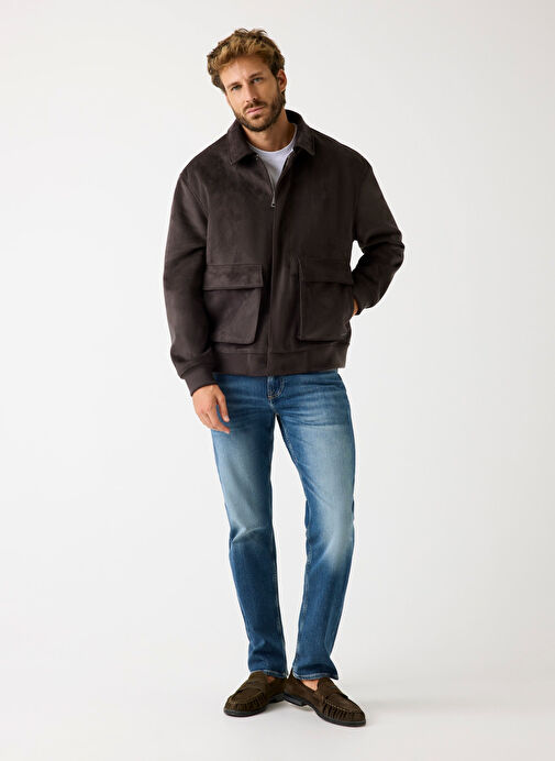 Guess Kahverengi Erkek Standart Fit Ceket M5bl25k0840-G1h3 Ryan Erkek ...