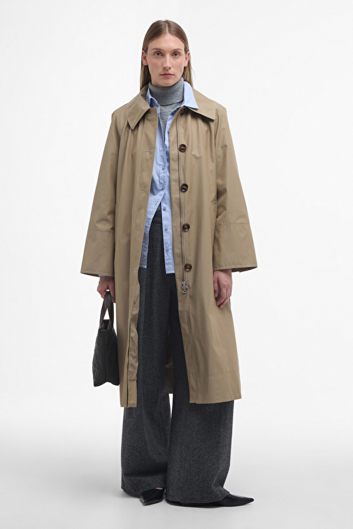 Barbour Beatrix Showerproof Ceket Be33 Light Trench - 15339226 | Boyner