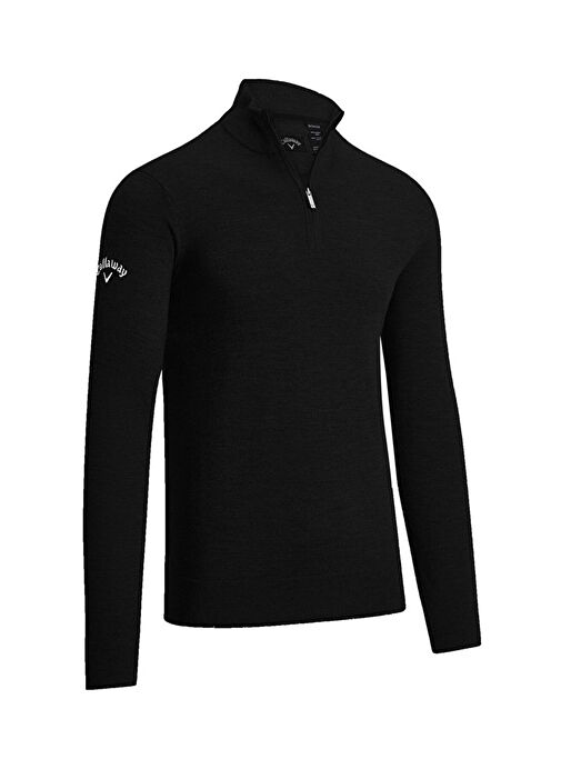 Callaway 1/4 Zip Merino Erkek Yün Karışımlı İnce Kazak - 15437218 | Boyner