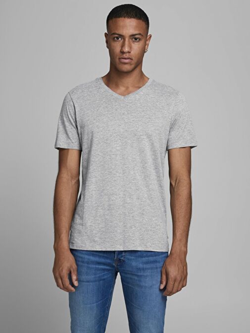 Jjeplaın V Yaka Basıc Tişört 12136713 - 15162889 | Boyner