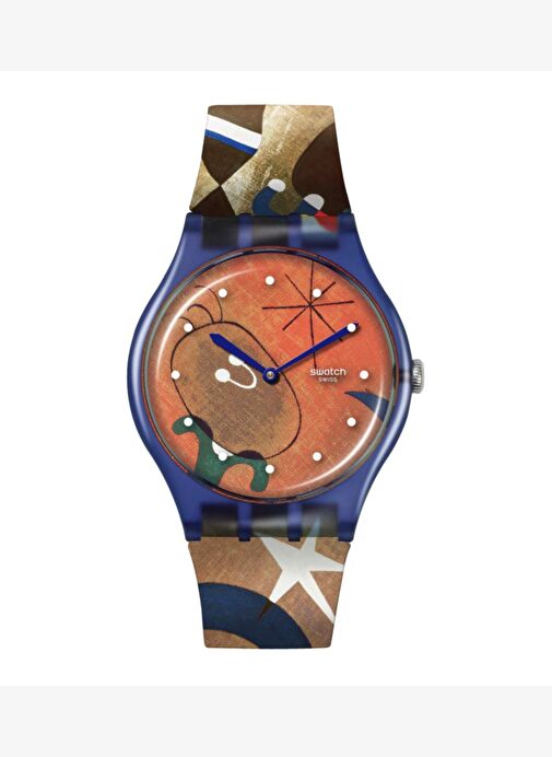 So29z136 Swatch Miro's Women & Bird In The Moonlight Unisex Kol Saati ...