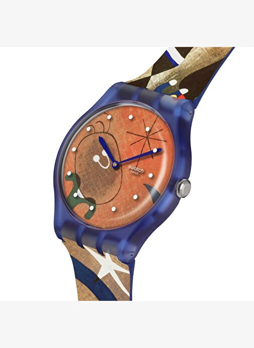 So29z136 Swatch Miro's Women & Bird In The Moonlight Unisex Kol Saati ...