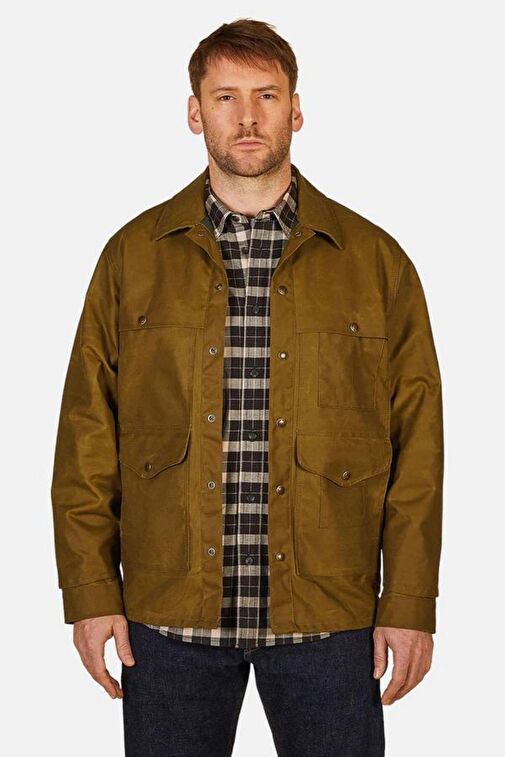 Filson Lined Yağlı Cruiser Ceket Dark Tan - 15137326 | Boyner