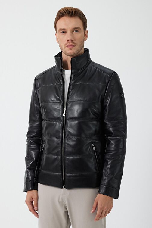 Massimo Siyah Deri Mont - 15215023 | Boyner