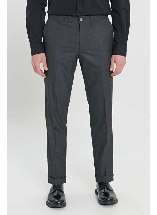 Erkek Siyah Comfort Fit Rahat Kesim Yan Cepli Desenli Beli Lastikli ...