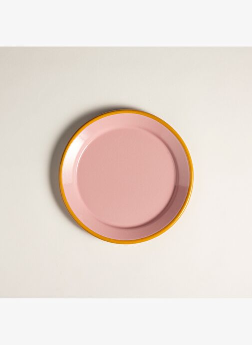 Frigya Emaye Tabak 25 Cm Gül Kurusu - 15495915 | Boyner