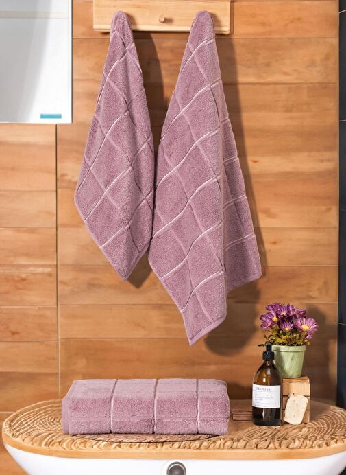 Varol Kare Micro Cotton El Havlusu 50X90cm - 15536619 | Boyner
