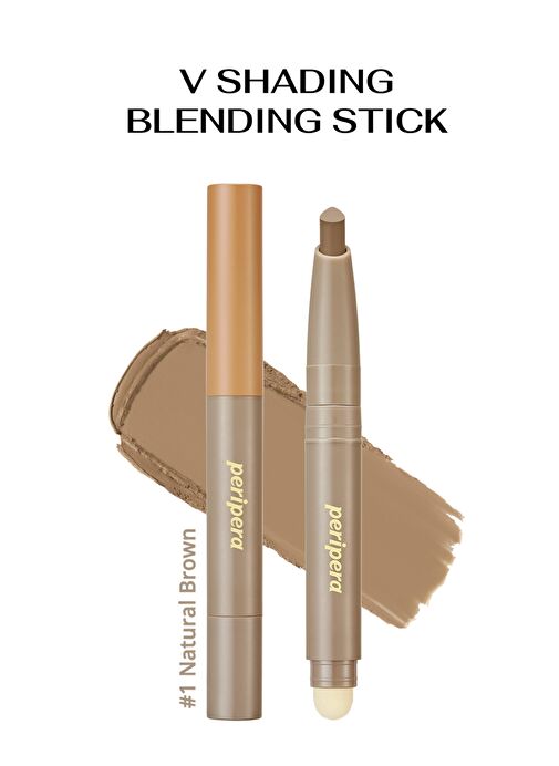 Pratik Uygulanan Çift Taraflı Kontür Stick Peripera V Shading Blending ...